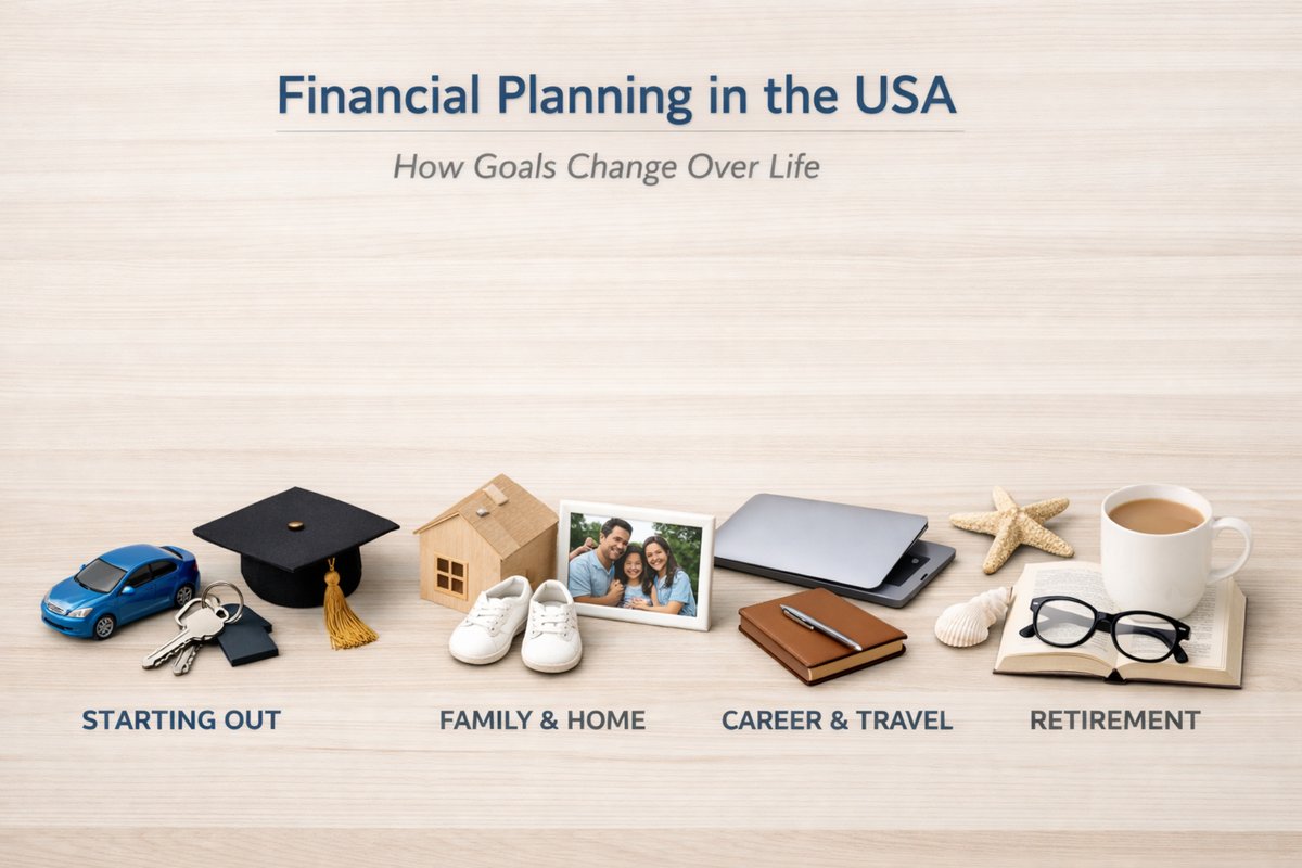 Financial planning in the U.S.: how goals change throughout life
